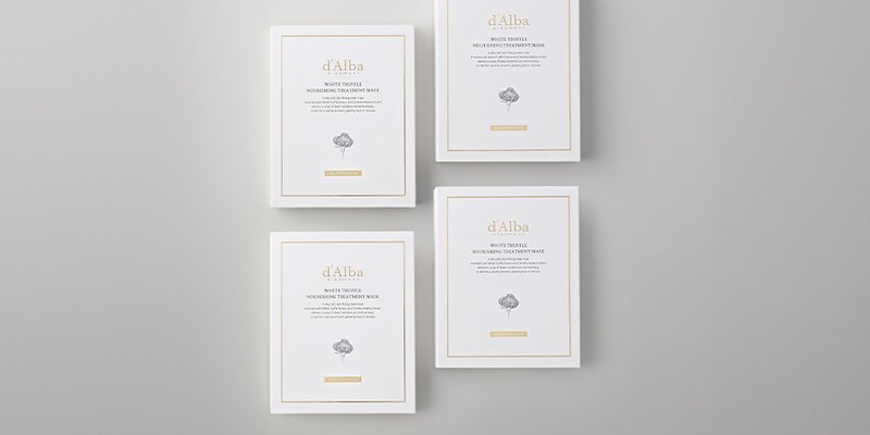 [달바] 화이트 트러플 너리싱 트리트먼트 마스크팩 총 20매 (5매입 X 4BOX) - 마켓컬리